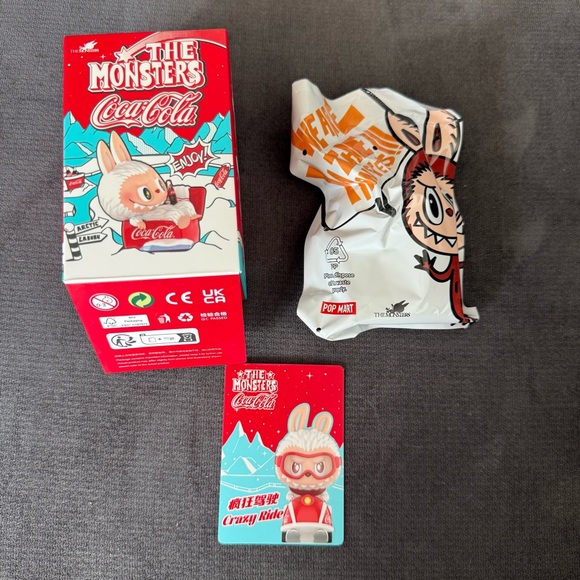 Labubu | Accessories | Labubu Cocacola The Monsters Crazy Ride Sealed ...